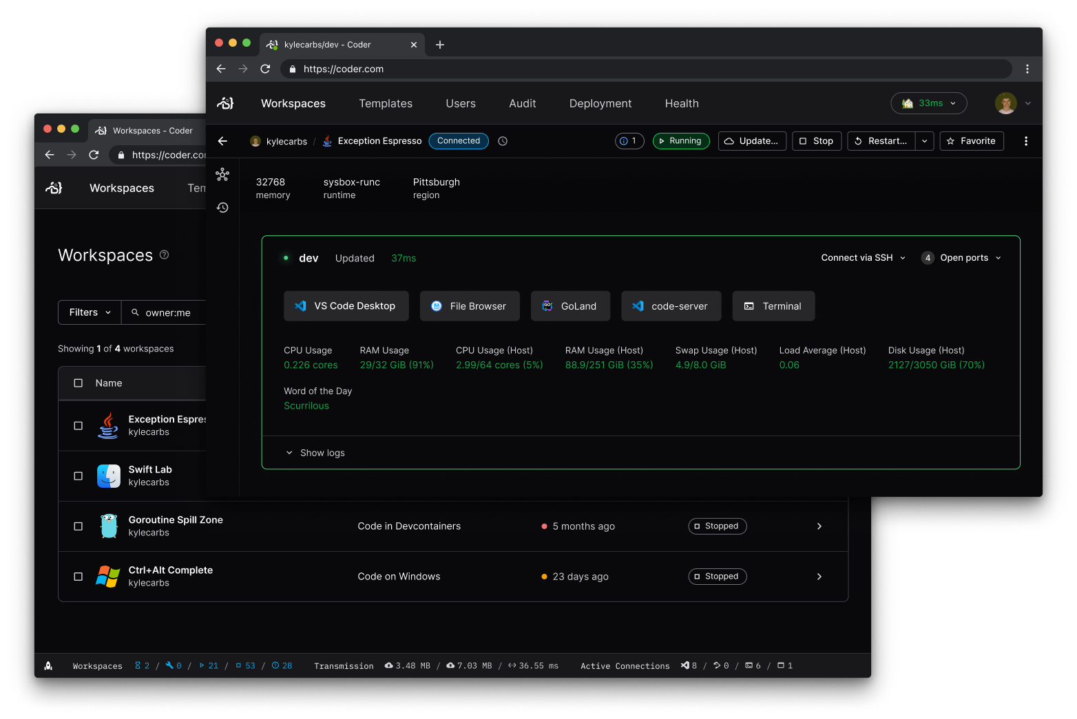 Coder: Low cost, self hosted Cloud Development Environments